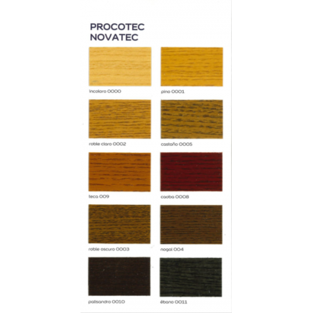 Lasur Procotec Novatec Satinado para proteger la madera de exterior ...
