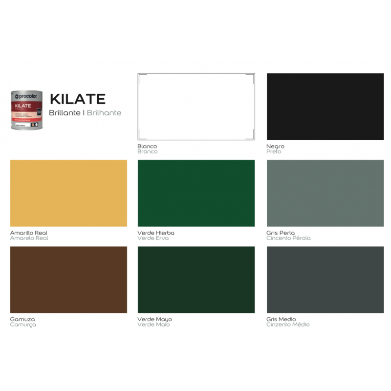 Esmalte Brillo al disolvente Kilate de Procolor • Pinturas Alejo