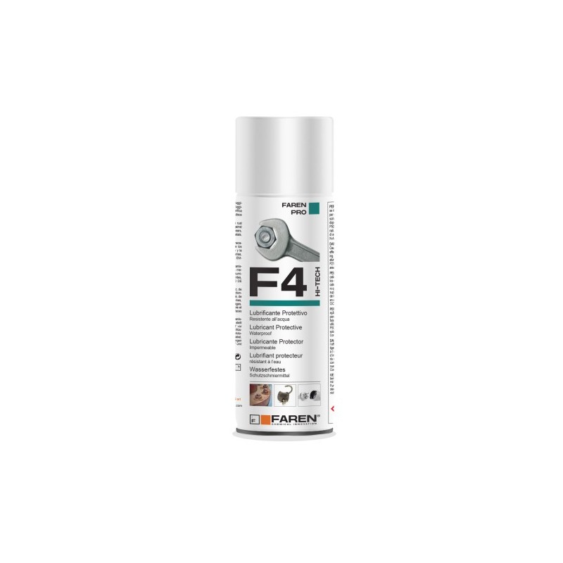Lubricante aflojatodo multiusos F4 aflojatodo • Pinturas Alejo